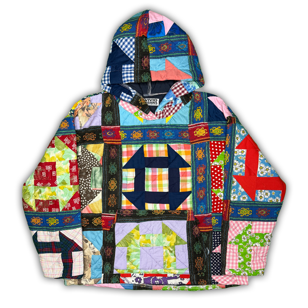 Quilt Hoodie XL – Vivid Visions Co.